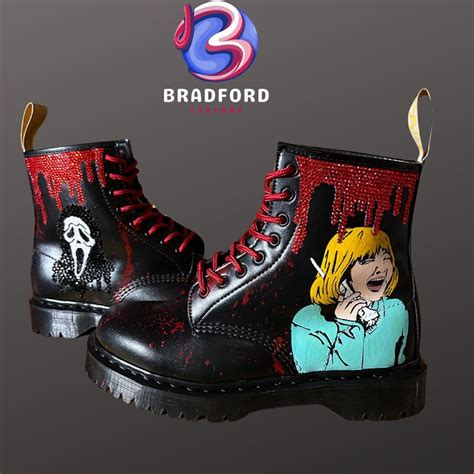 Dr Martens Custom Boots Etsy