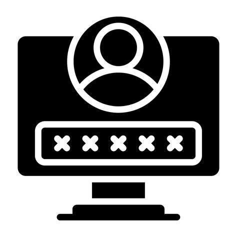 A Trendy Design Icon Of Login Password 46165299 Vector Art At Vecteezy