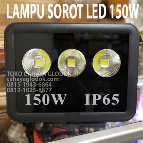 Jual Lampu Sorot Led W New Chip Onboard Cahaya Glodok