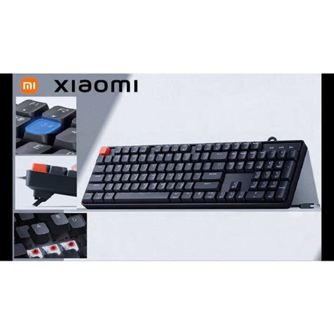 Jual Xiaomi Wired Mechanical Keyboard Fullsize 104keys Shopee Indonesia