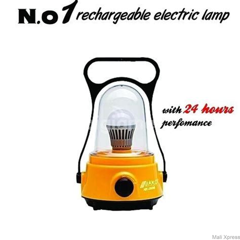 Hakko Rechargeable Emergency Lamp 360 Degrees Rotatable Hk 260b