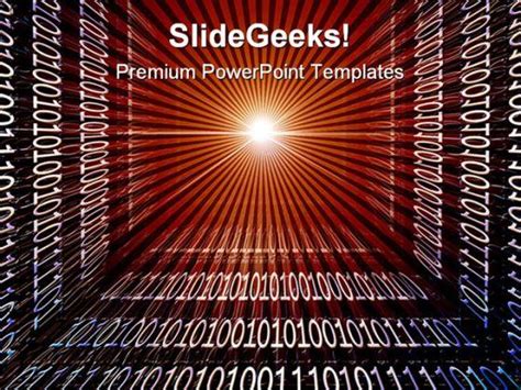 Binary Code Background Abstract PowerPoint Templates And PowerPoint Backgrounds