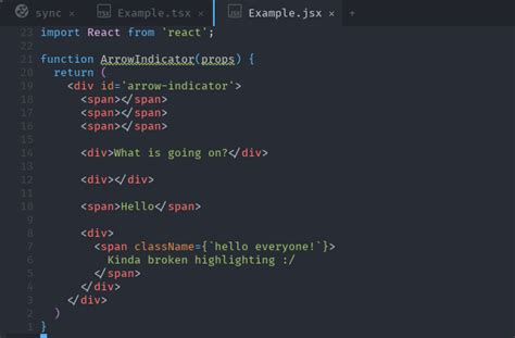 tsx tree sitter results in broken highlighting · issue 7042 · doomemacs doomemacs · github