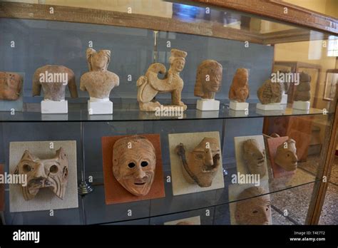 Interior View Of The Archaeological Museum Of Sparta It Houses