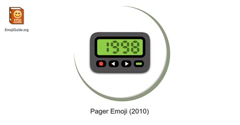 📟 Pager Emoji Meaning Pictures Codes 📕 Emojiguide