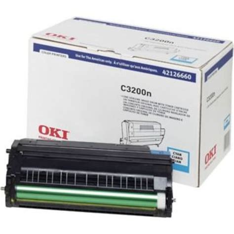 Original Oki 42126660 Cyan Laser Toner Cartridge
