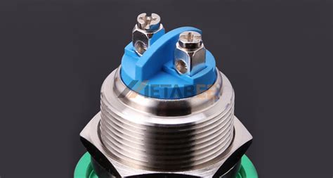 renhotec 22mm metal push button waterproof switch mushroom head panel