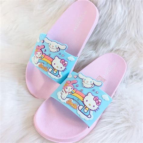 Hello Kitty And Friends Slides Size 9 Depop
