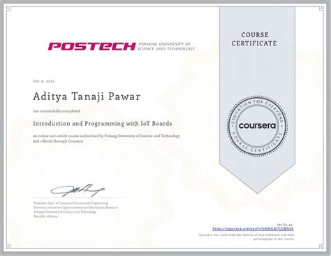 Aditya Pawar On Linkedin Iot Embeddedsystems Courseracertification