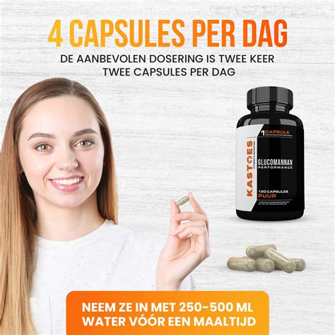 De Beste Glucomannan Afslankpillen | Halal | Kastoes