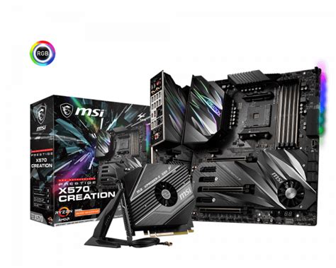 Msi 微星 Pristige X570 Creation E Atx 主機板 3年保養