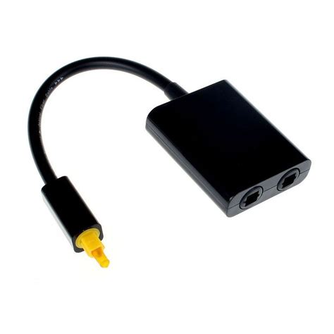 Optical Spdif Cable Splitter Adapter Geewiz