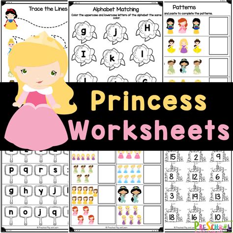 Disney Princess Printable Activities