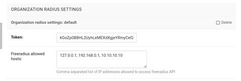 Available Settings Openwisp Radius A Documentation