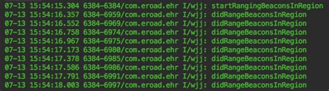 From The Startrangingbeaconsinregion Method To Didrangebeaconsinregion Always Takes More Than 1