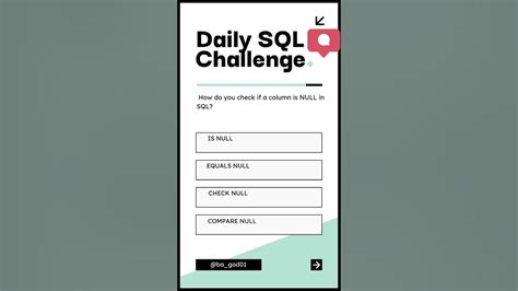 Sql Quiz Challenge Test Your Sql Skills With Real World Scenarios
