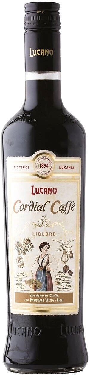 Ликер Lucano Cordial Caffe 07 л купить по низкой цене 2369 ₽ в