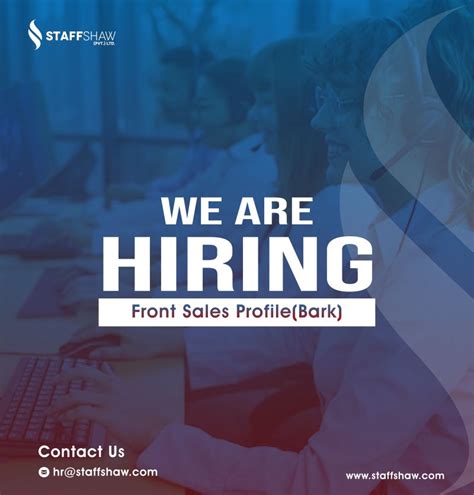 Staffshaw Pvt Ltd On Linkedin Frontsales Upsell Bark Design