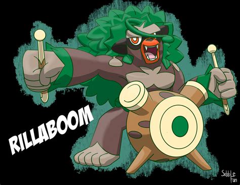 Rillaboom By Sobblefan On Deviantart
