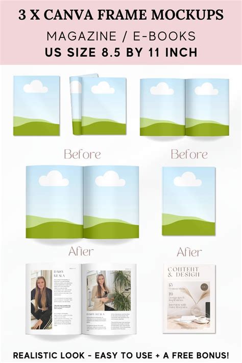 Canva Magazine Mock Up Artofit