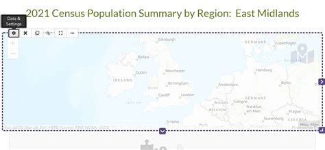 working with the map widget in report builder instantatlas help