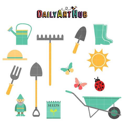 Garden Tools Clip Art