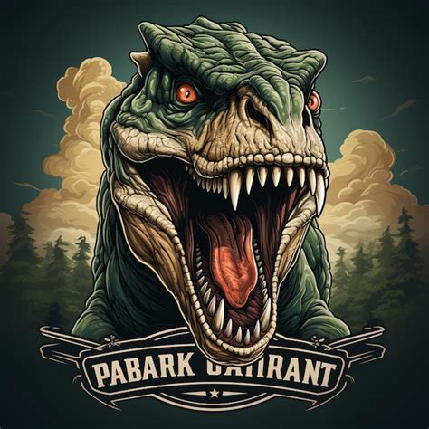Premium Ai Image Dinosaur Logo
