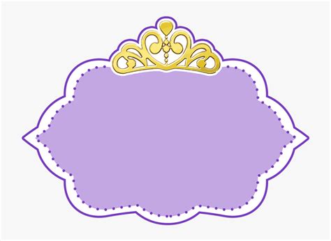 Sofia The First Logo Blank