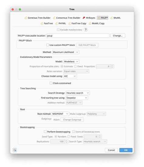 paup plugin for geneious prime