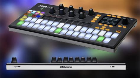 Presonus Debuts Atom Sq Midi Pad Performance And Production Controller