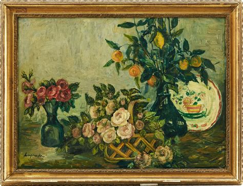 Pierre Laprade Stilleben Med Blommor Mutualart