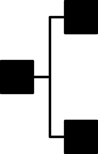 Flowchart Hierarchy Vector Icons Flowchart Diagram Teamwork Business