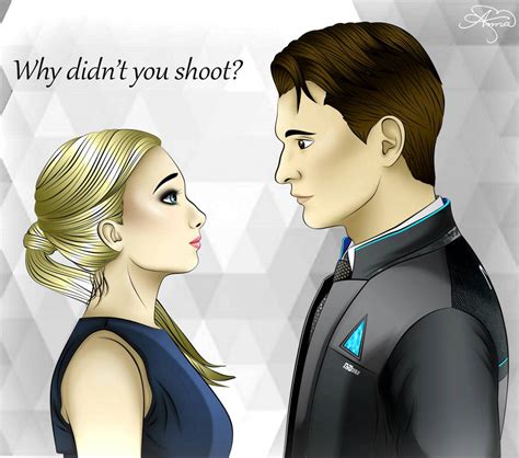 Connor And Chloe Reencounter By Annanavarrom On Deviantart
