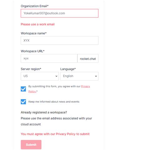 Free Trial Restricted Access · Issue 29030 · Rocketchatrocketchat · Github