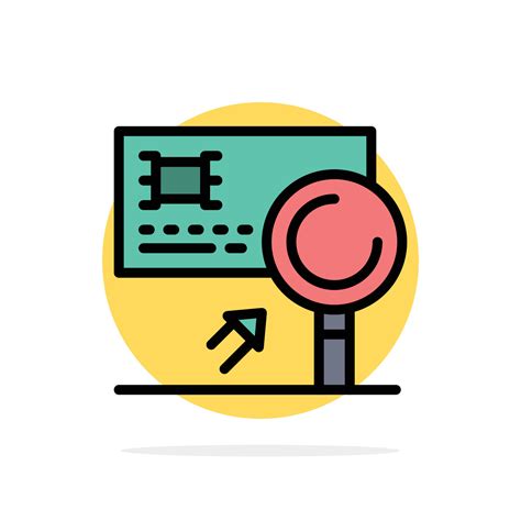 Analysis Banking Card Detection Fraud Abstract Circle Background Flat