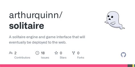 Github Arthurquinnsolitaire A Solitaire Engine And Game Interface