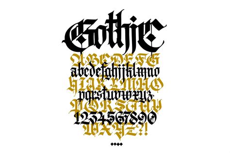 Best Printable Gothic Fonts Free And Unique Printables For Everyone