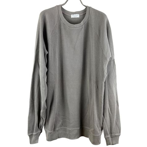 John Elliott ジョンエリオット Season Tem Longsleeve Sweater Grey Commandenter