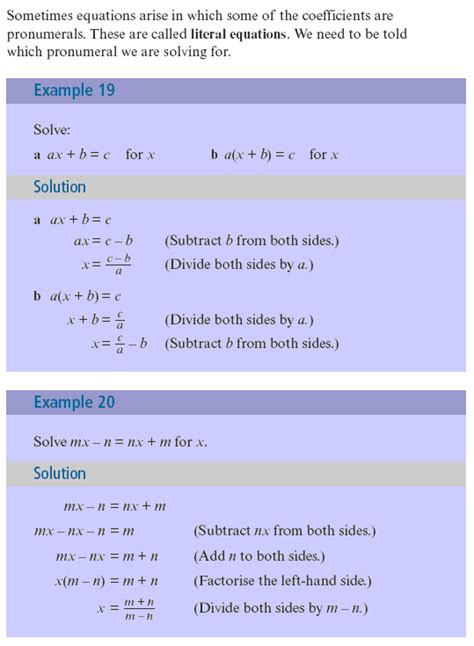 Chapter Linear Relationships