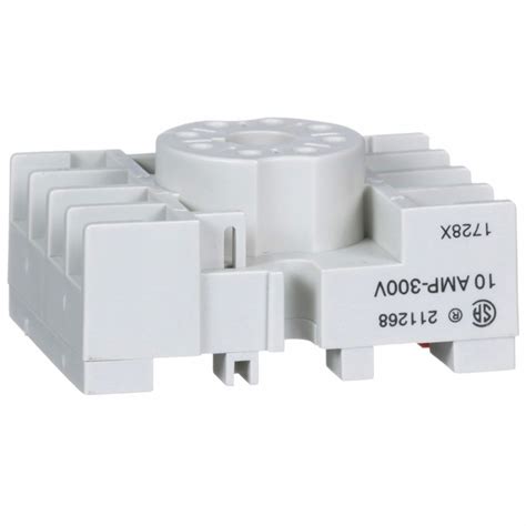 Schneider 15 A Rating Din Rail And Surface Socket Mounting Relay Socket 5b586 8501nr51 Grainger