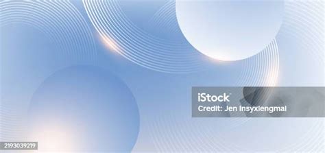 추상 블루 현대 배경 와 서클 요소 디지털 기술 개념 벡터 일러스트 레이 션 0명에 대한 스톡 벡터 아트 및 기타 이미지 0명 3차원 형태 개념 Istock