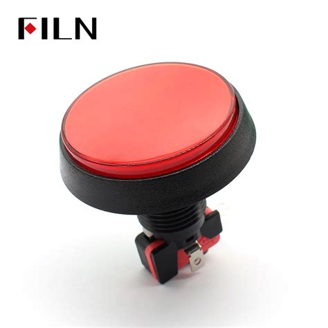 FILN Arcade Button Switch MM Red LED Switch