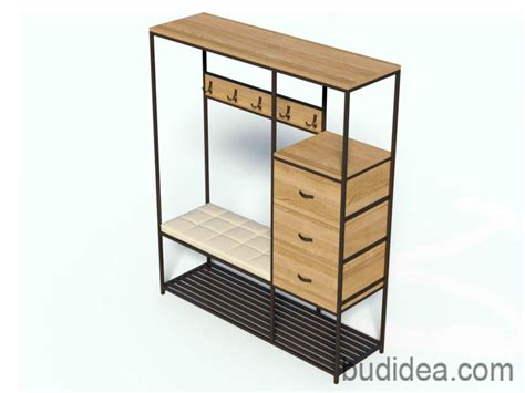 Стильна шафа лофт у передпокій купити Київ