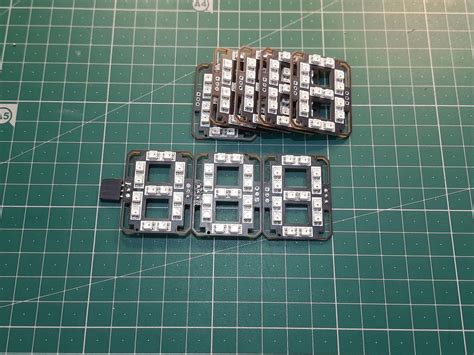 Gallery RGB Segment Display Using Neo Pixel Led Hackaday Io