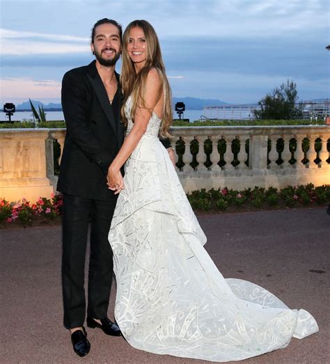 Хайди Клум тайно вышла замуж за гитариста Tokio Hotel Wedding Dress