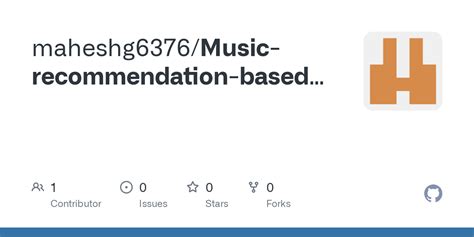 Github Maheshg6376 Music Recommendation Based On Facial Expression Using Deep Learning