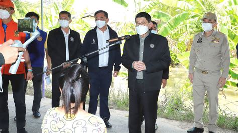 วิษณุ ควง อนุชา ลงพื้นที่ จ อุทัยธานี นครสวรรค์ ติดตามสถานการณ์น้ำท่วม