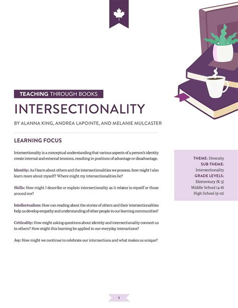 Teaching Through Books Intersectionality Teach Magazine