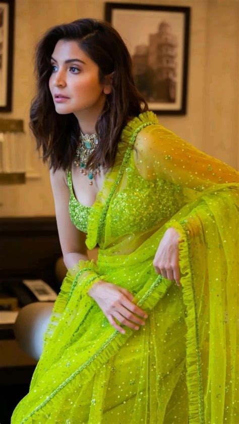 Anushka Sharma In Saree Saree Look Indian Bridesmaid Dresses