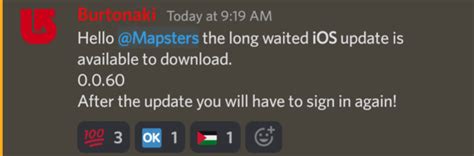 Ios Update 0060 Is Now Available Rmapmetricsofficial